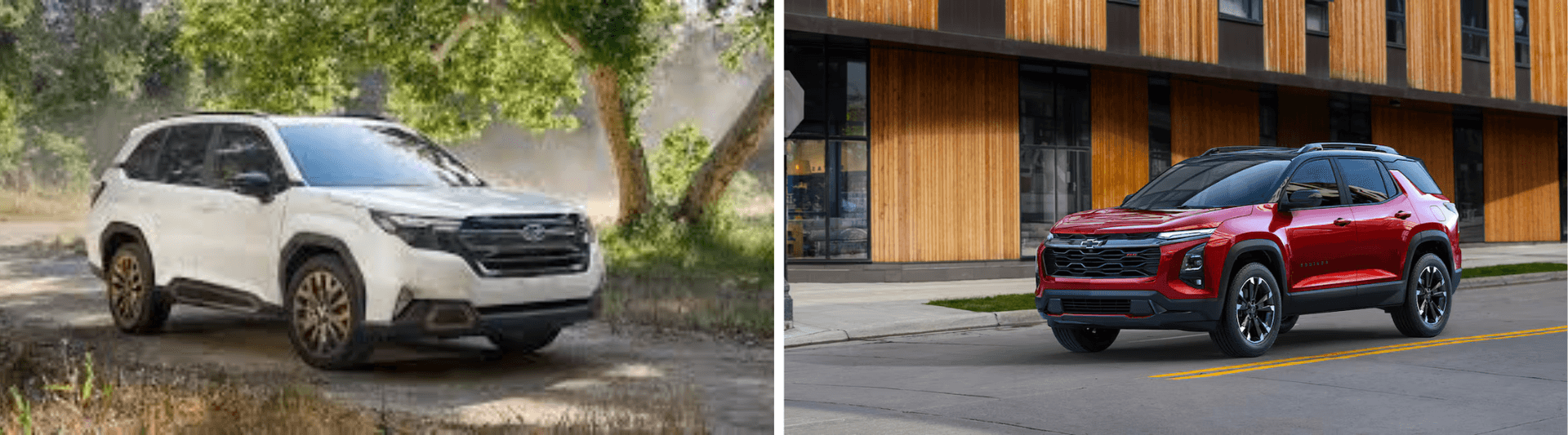 2026 Subaru Forester vs. 2026 Chevy Equinox | Which SUV is Right For You?