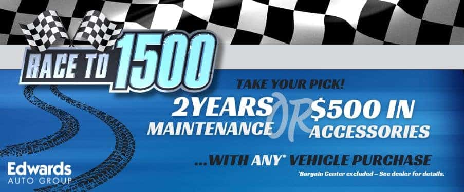 Race to 1500 | Edwards Auto Group