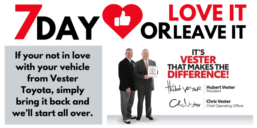 The Vester Value Advantage | Hubert Vester Toyota