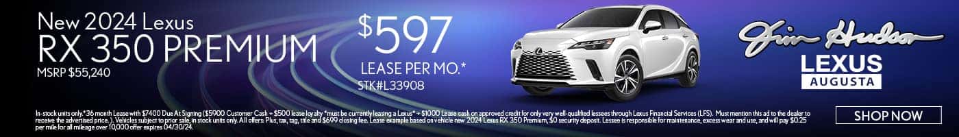 339 New Cars Trucks SUVs in Stock - Martinez | Jim Hudson Lexus Augusta