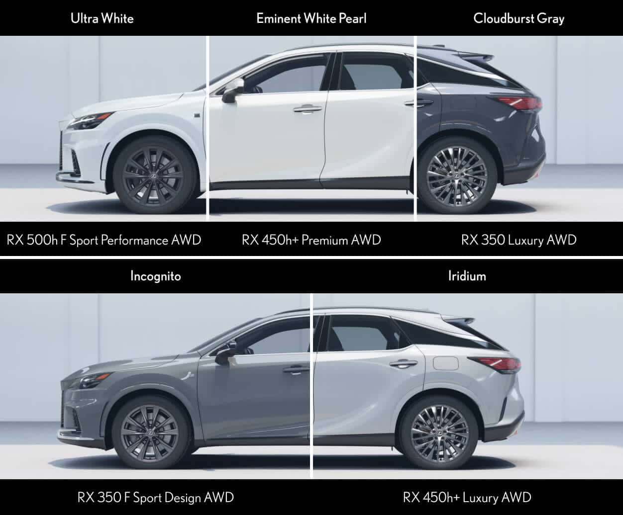 2026 Lexus RX: Release Date, Trims & Colors