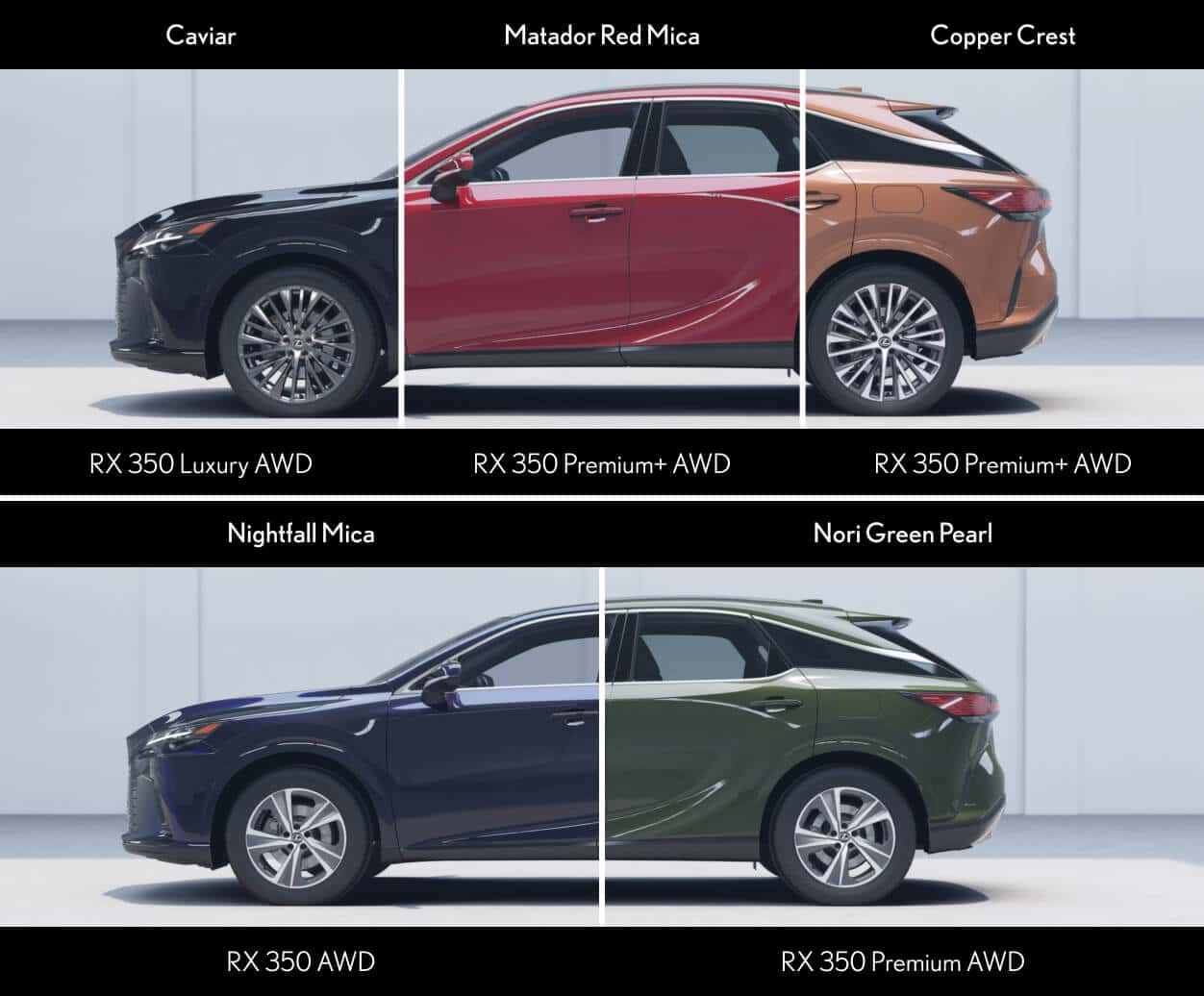 2026 Lexus RX: Release Date, Trims & Colors