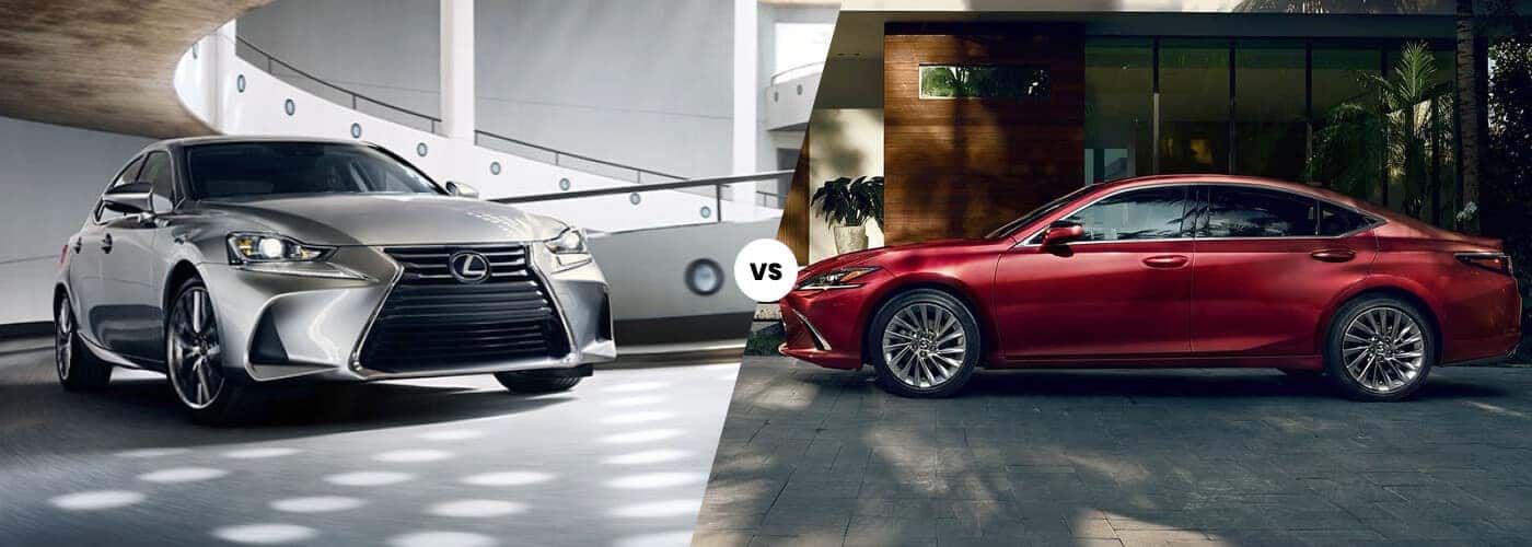 2020 Lexus IS vs. 2021 Lexus ES | Compare Lexus Sedans