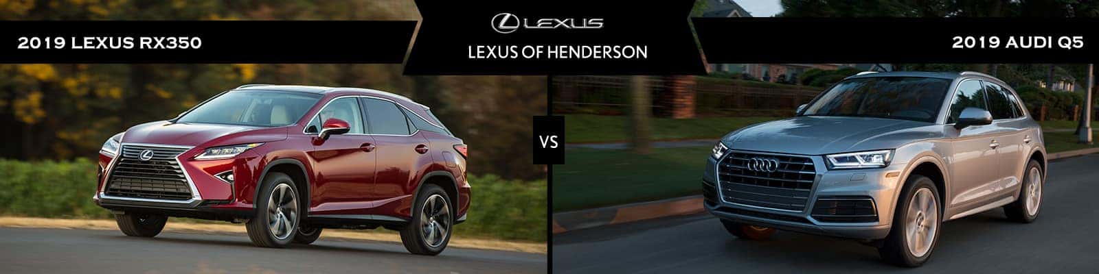 Lexus RX - Luxury Crossover Comparisons - Henderson, Clark County, NV