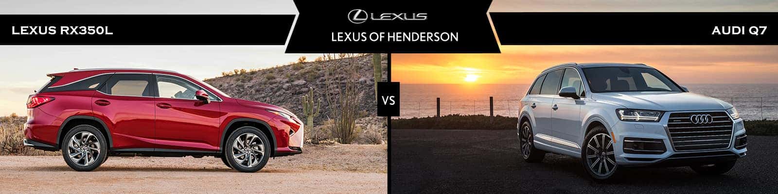 Comparing The Lexus RX 350L To The Competition | Lexus of Henderson