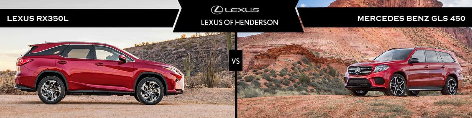 Lexus RX L vs Mercedes-Benz GLS - Luxury SUV Comparison - Nevada