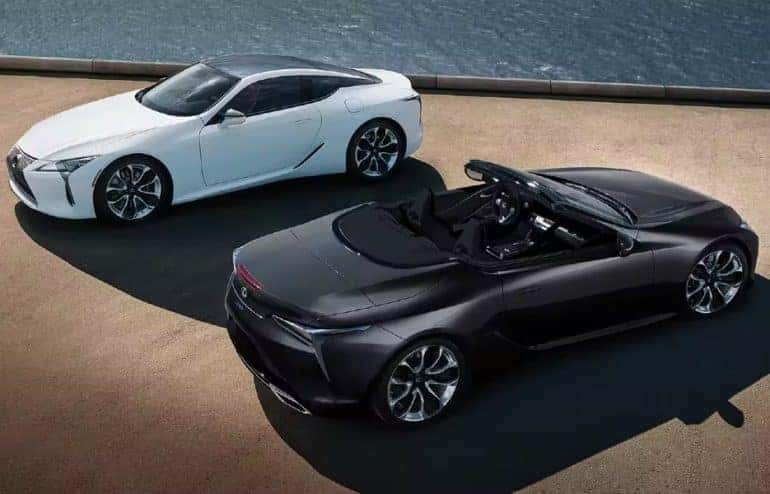 Top-Down Thrill In the Lexus LC Convertible
