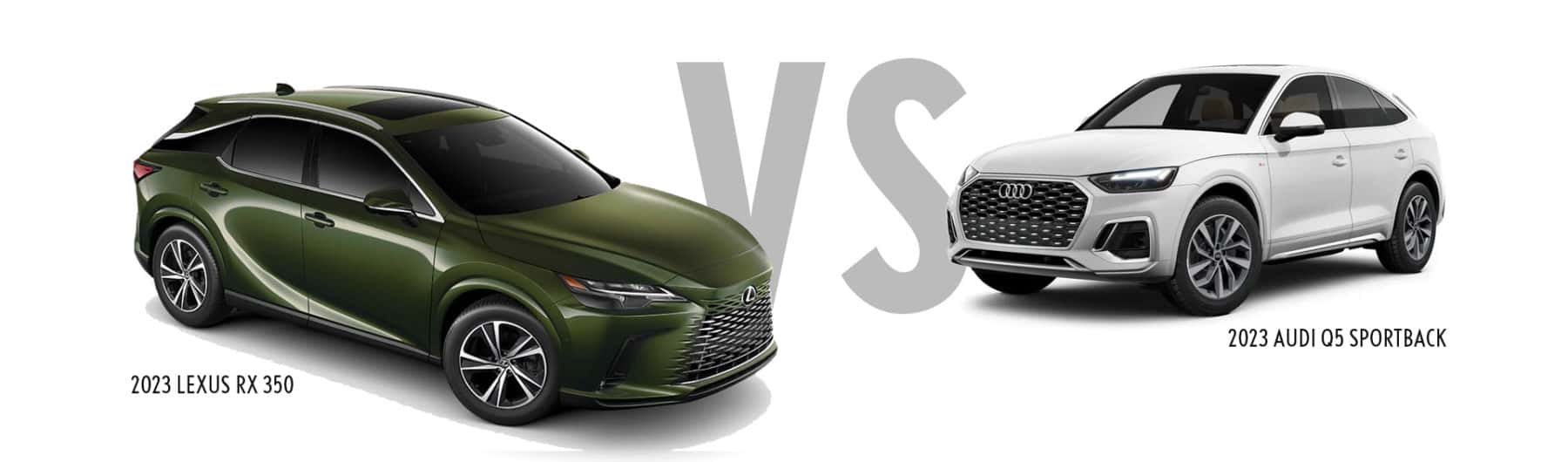 The All New 2023 Lexus RX 350 Versus the Competition - Model Research