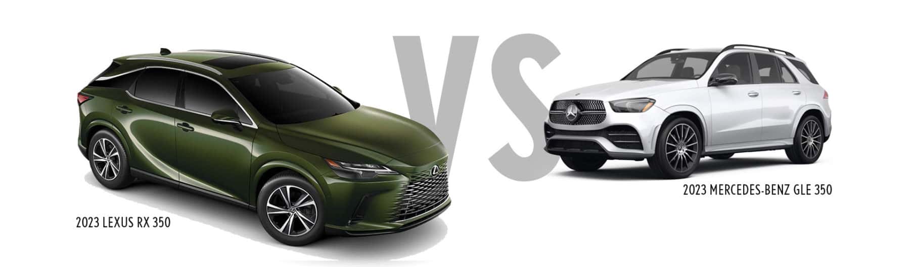 The All New 2023 Lexus RX 350 Versus the Competition - Model Research