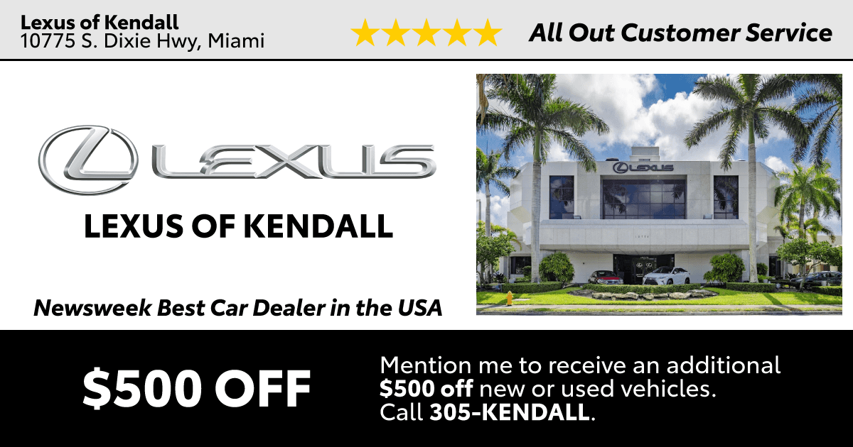Meet the Team at Lexus of Kendall