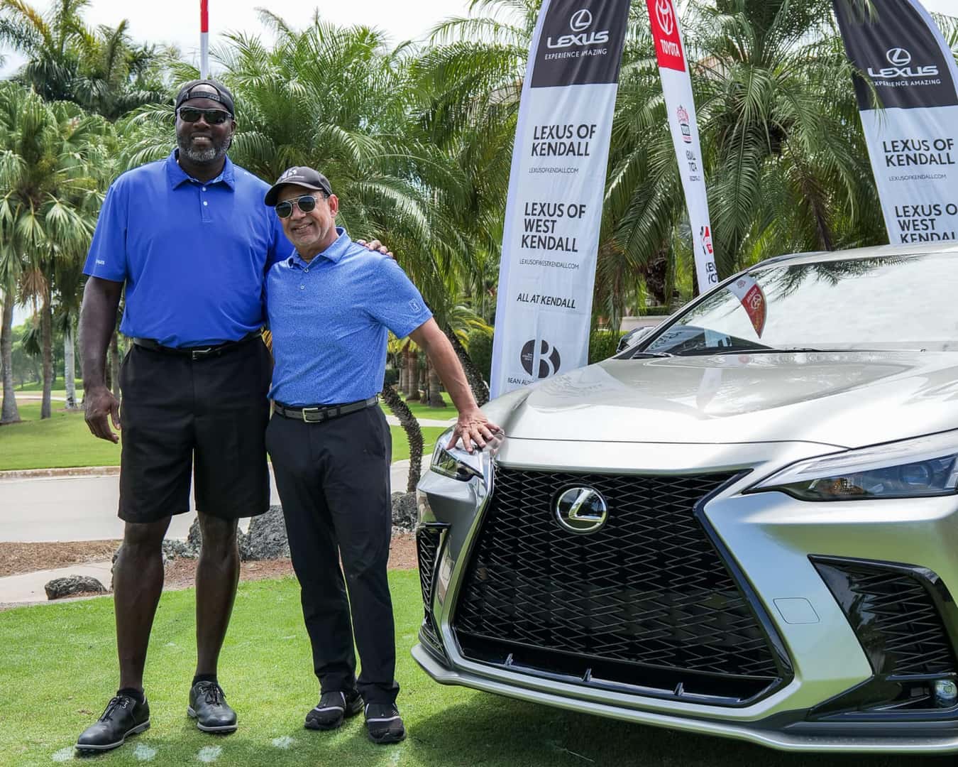 Lexus of Kendall Tees off at the Glen Rice Celebrity Golf Tournament ...