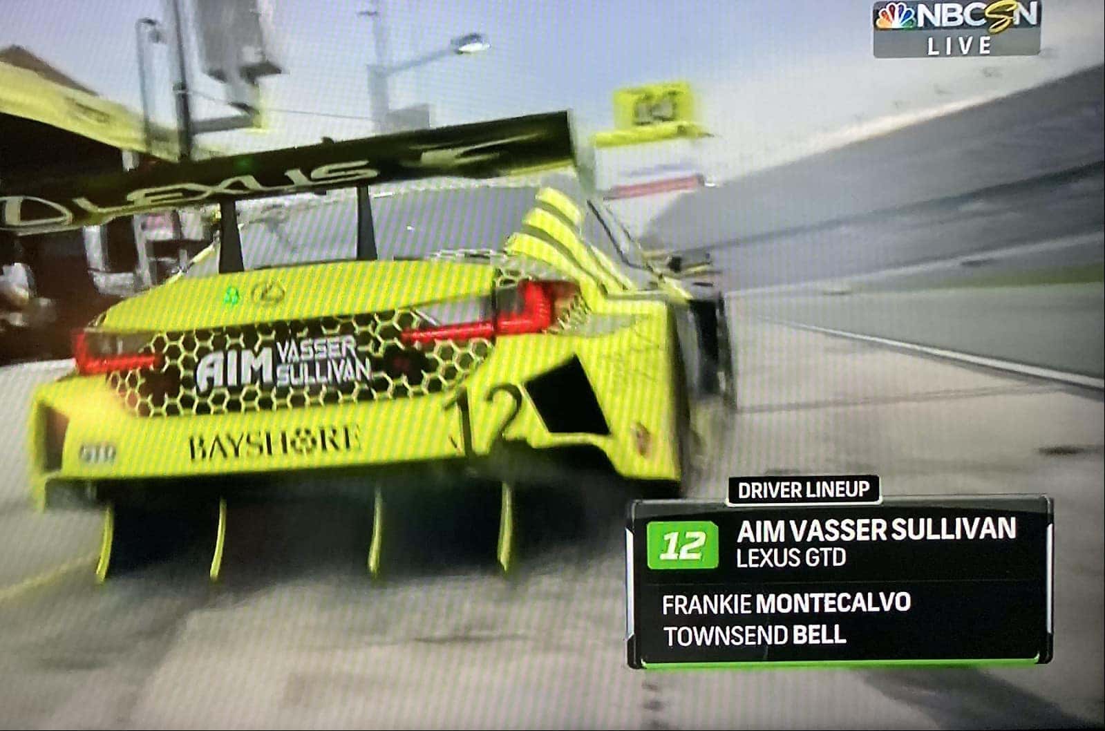 Lexus RC F GT3 Returns to Competition at ISMA Daytona