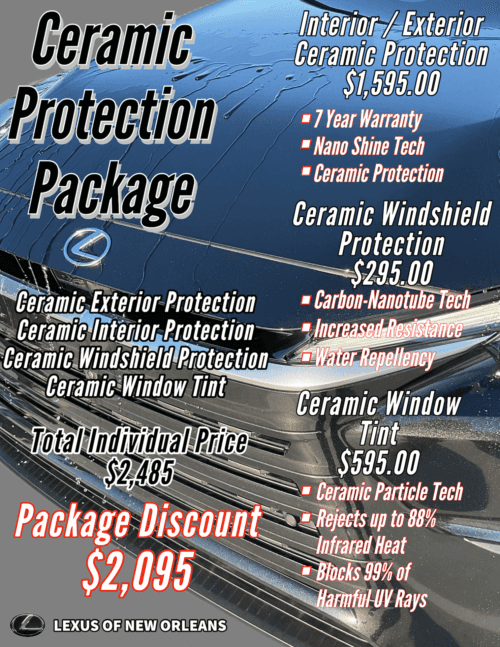 Lexus Vehicle Protection | Nearby New Orleans, LA | Lexus of New Orleans