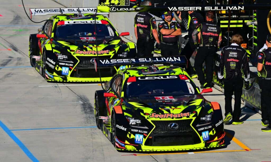 Two Top Five GTD PRO Finishes for Vasser Sullivan in Detroit | Lexus of ...