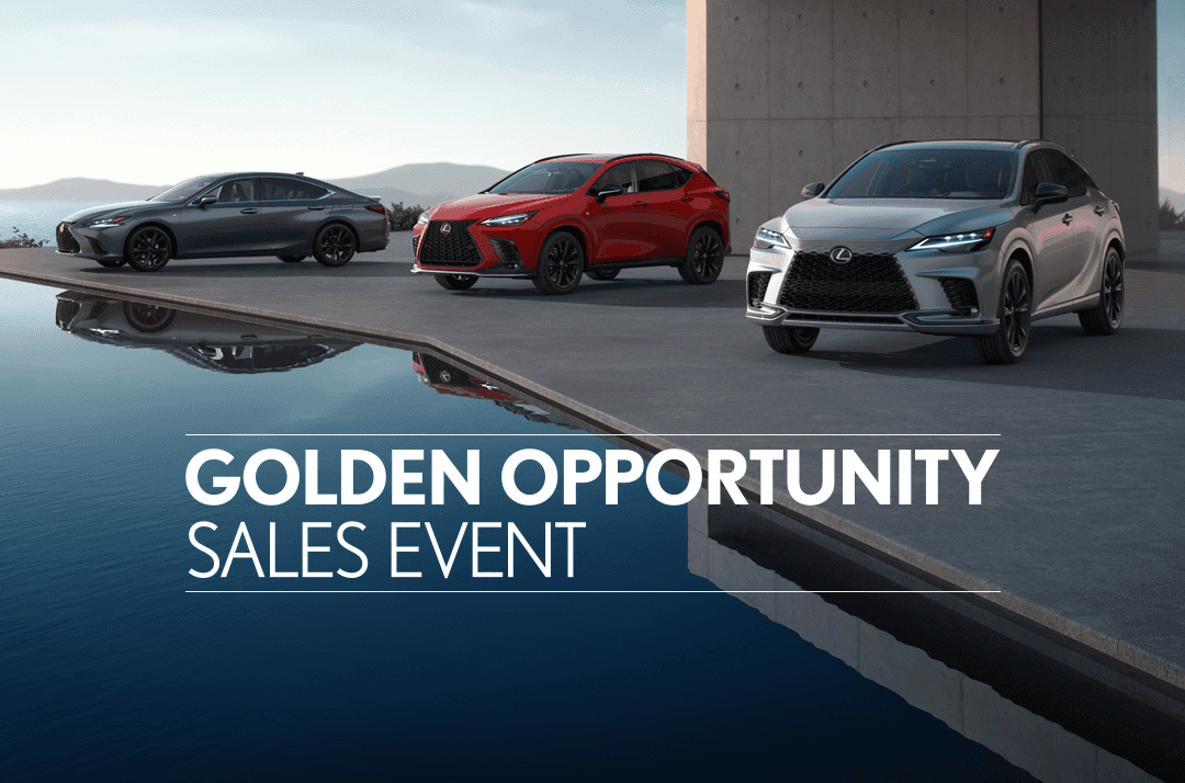 Experience the Golden Opportunity Sales Event Going on Now | Lexus of ...