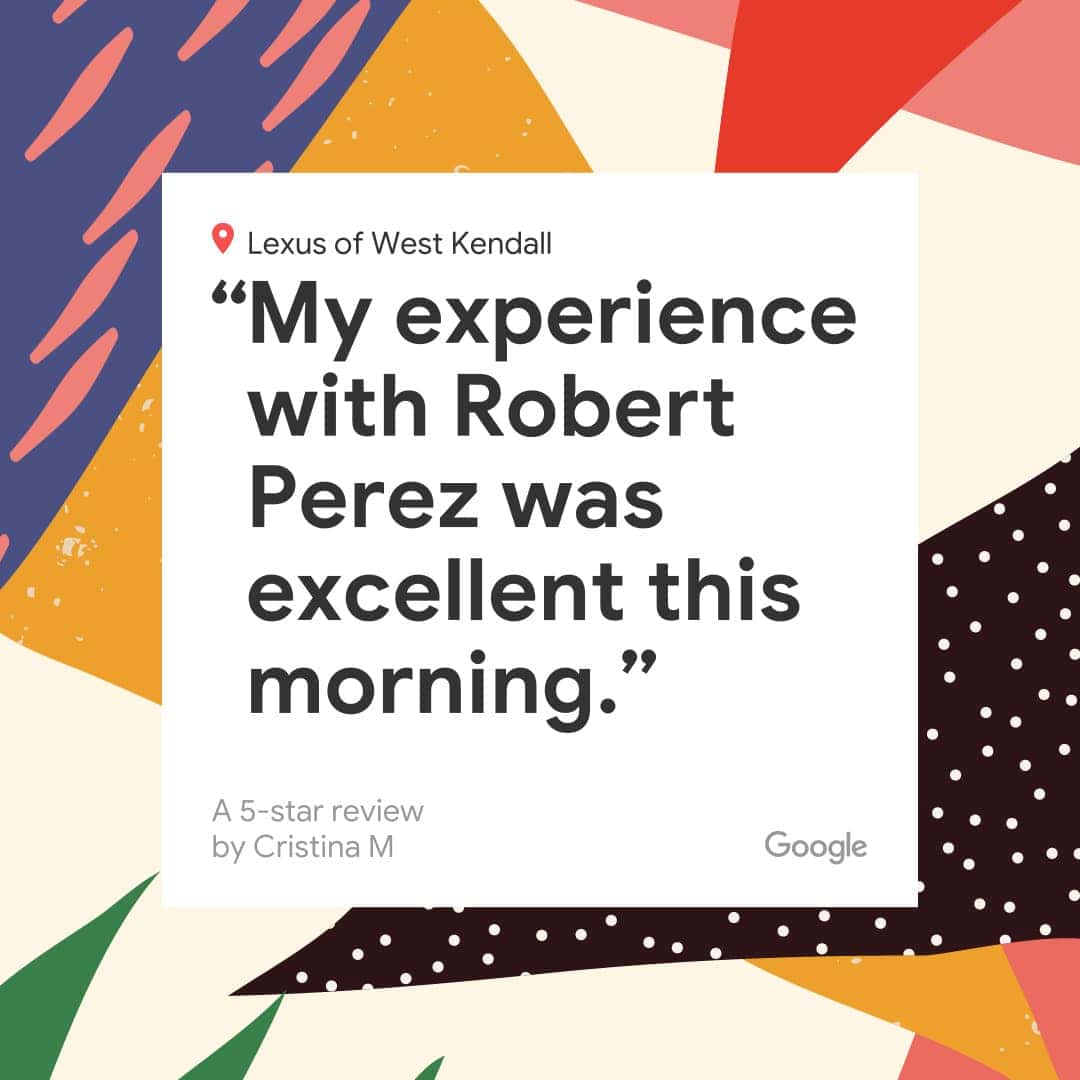 Share your thoughts. | Lexus of West Kendall