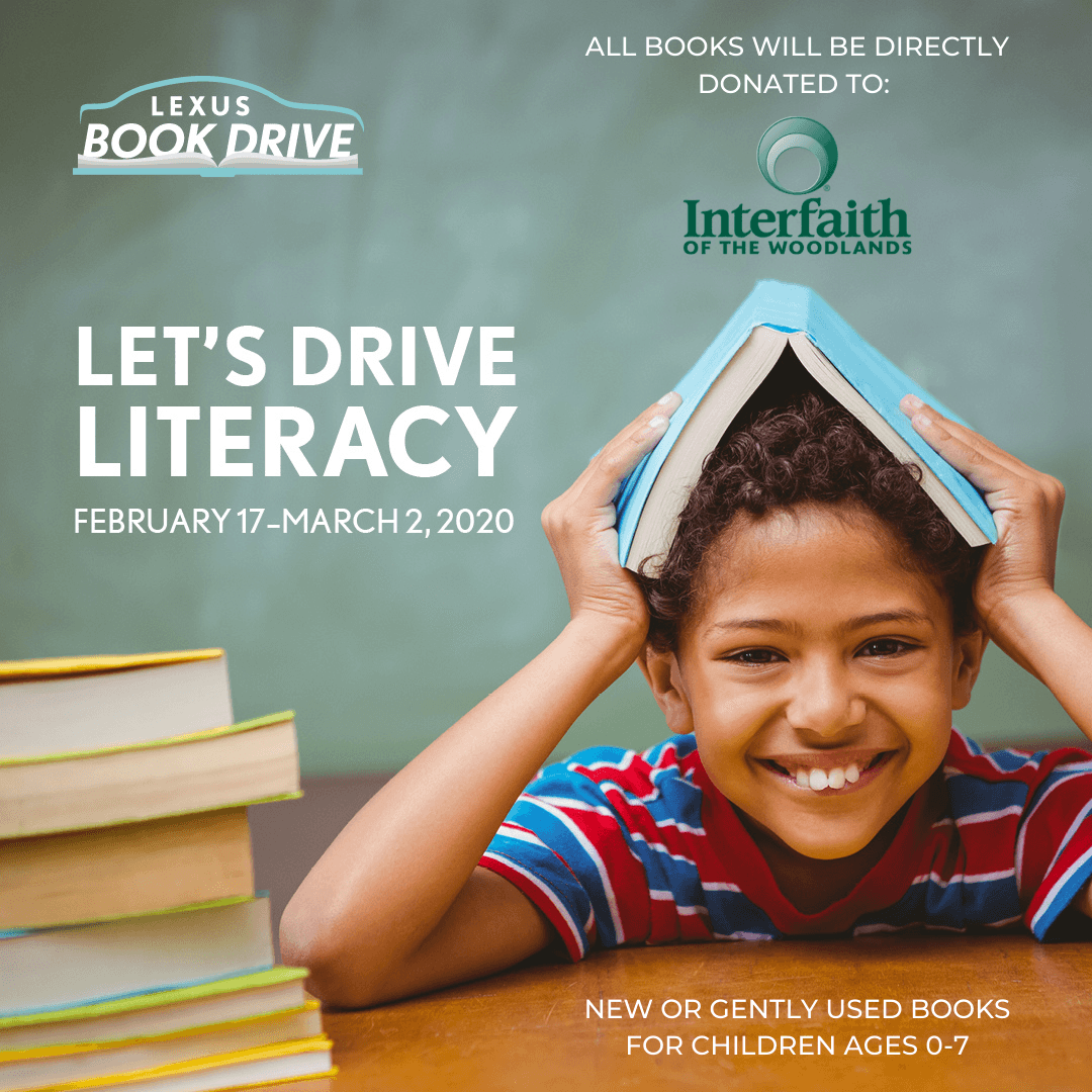 Lexus Book Drive - Driving Literacy | Northside Lexus