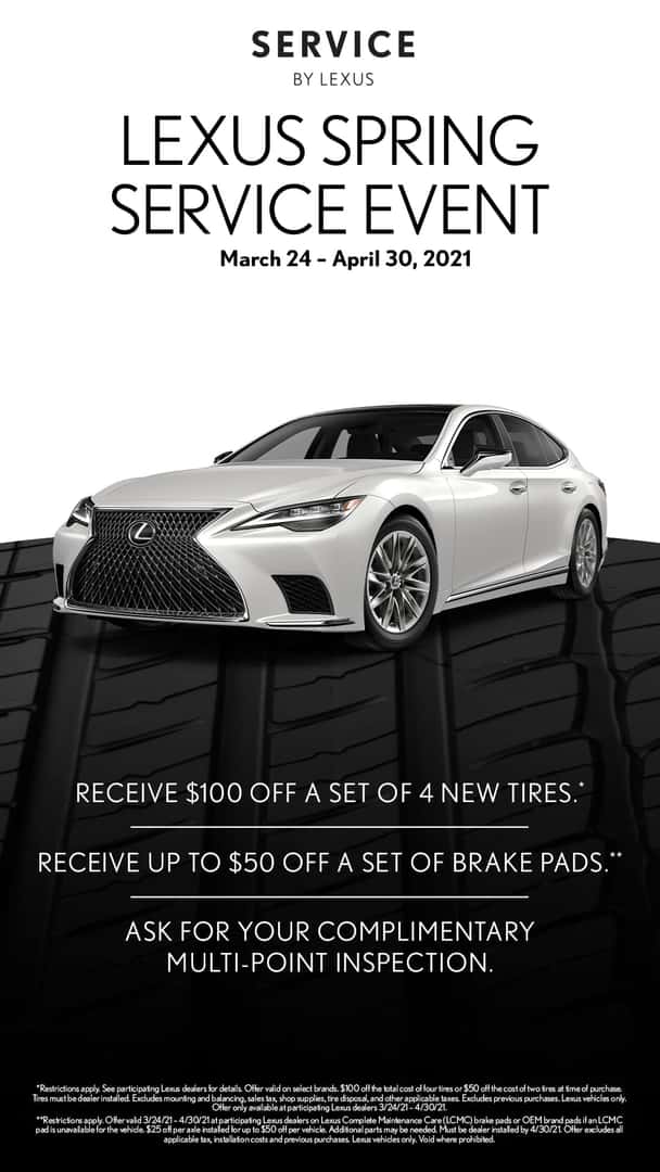 Auto Service Specials | Westside Lexus near Katy