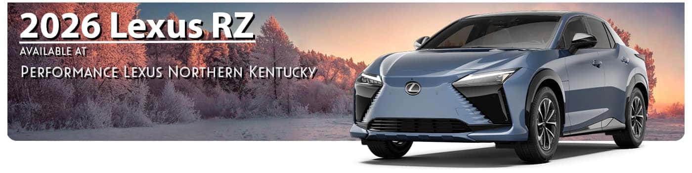 2026 Lexus RZ: Three Powerful Electric Models | Performance Lexus ...