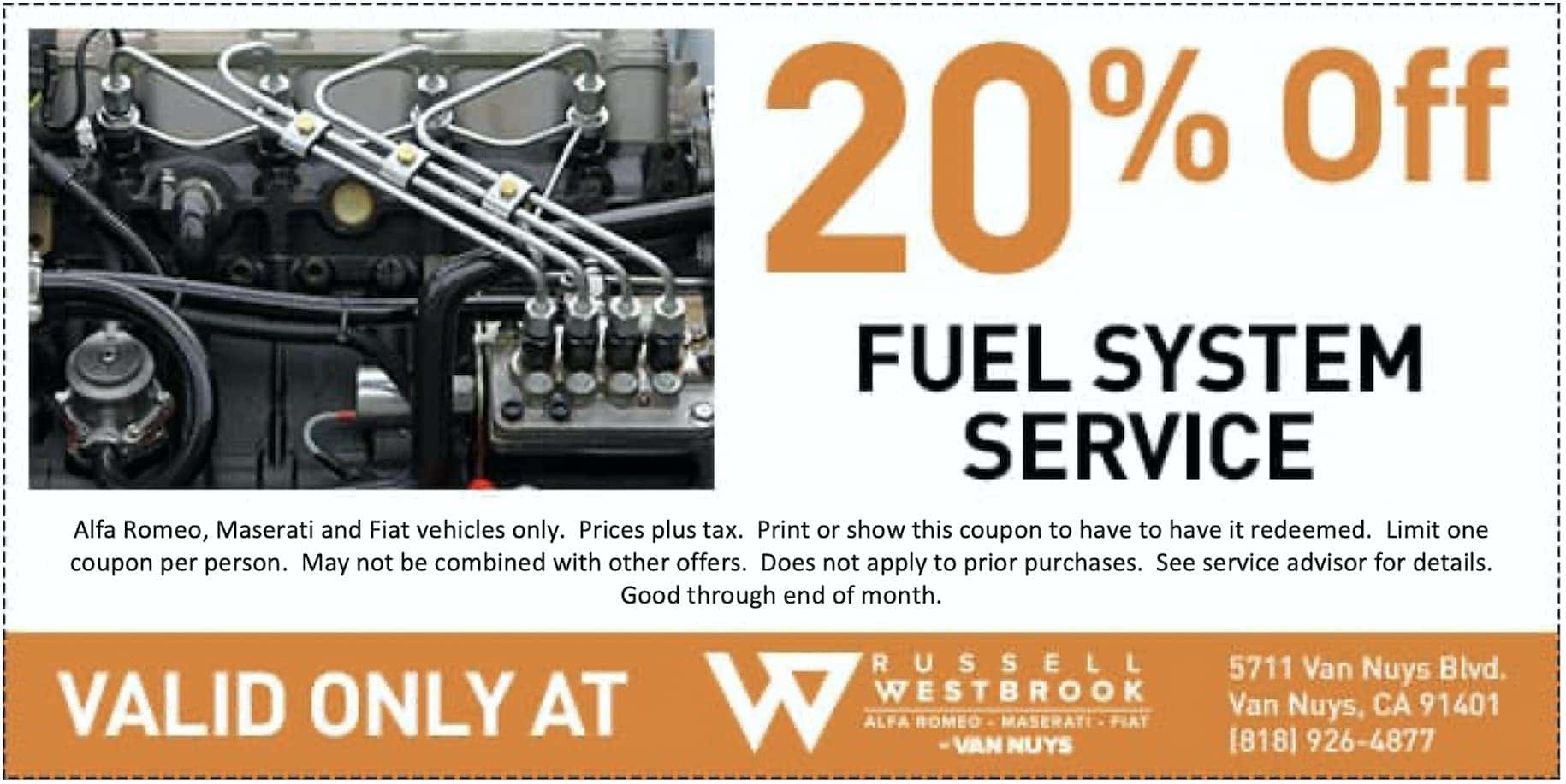 Service Specials Near Los Angeles | Auto Service Specials