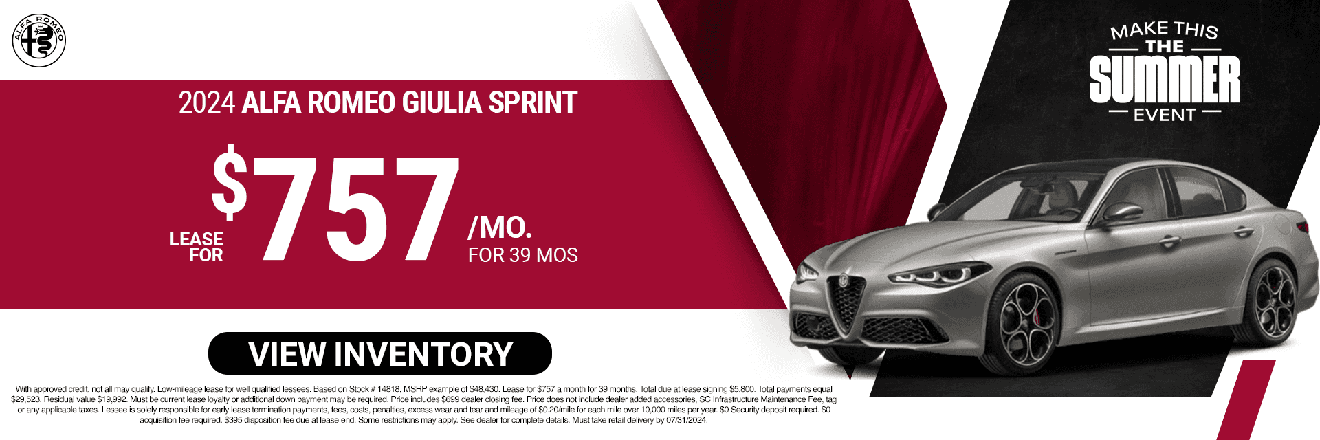 Stateline Alfa Romeo | Alfa Romeo Dealer in Fort Mill, SC