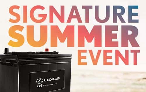 Lexus Battery Savings! | Thompson Lexus Willow Grove