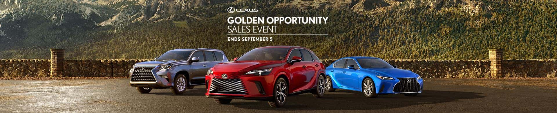 Shop the Golden Opportunity Event | Thompson Lexus Willow Grove