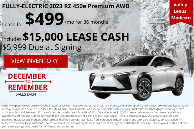 Welcome to Valley Lexus: View Our December Sales Offers | Valley Lexus
