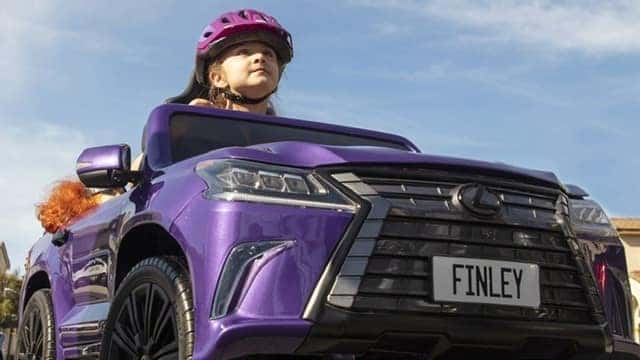 Lexus made an LX ride-on for a child with cerebral palsy | Westside Lexus